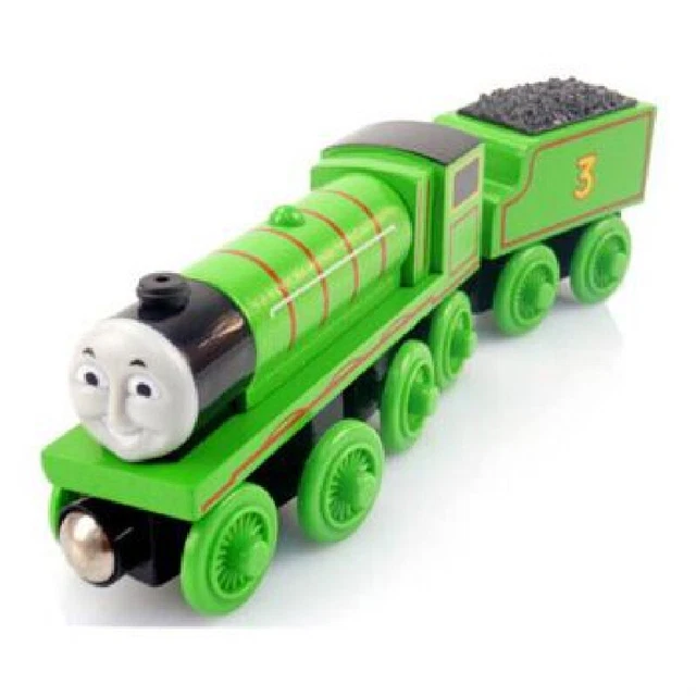 2PCS HENRY THE Train Tank Engine Tender Wooden RailwaySet For Thomas ...