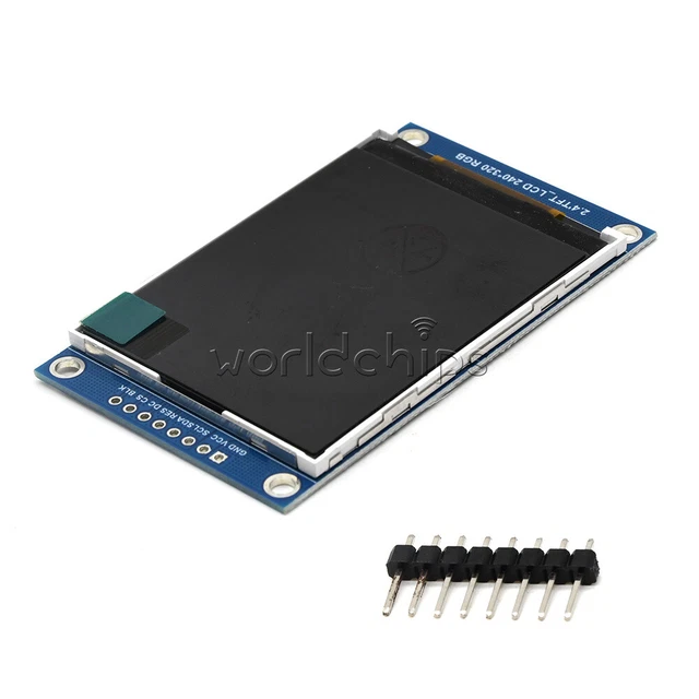 2.4& INCH TFT LCD 240X320 Color Screen SPI Serial Port ILI9341 Driver ...