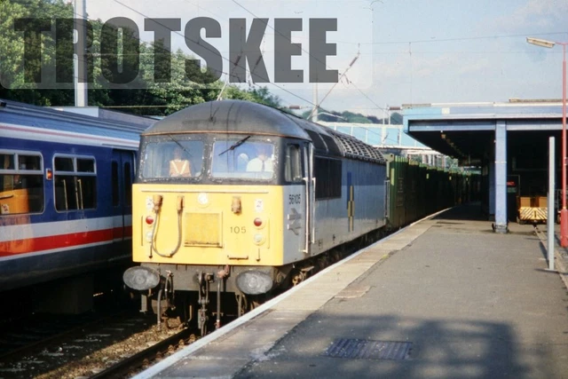 35MM SLIDE BR British Railways Diesel Loco Class 56 56105 Luton 1993 ...