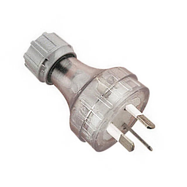 CLIPSAL EXTENSION PLUG top 3 Pin 10A 250V Extra H/D Transparent 439SXHD ...