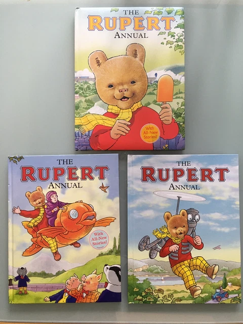 RUPERT BEAR ANNUALS - Good condition-Unclipped & Not Inscribed £5.50 ...