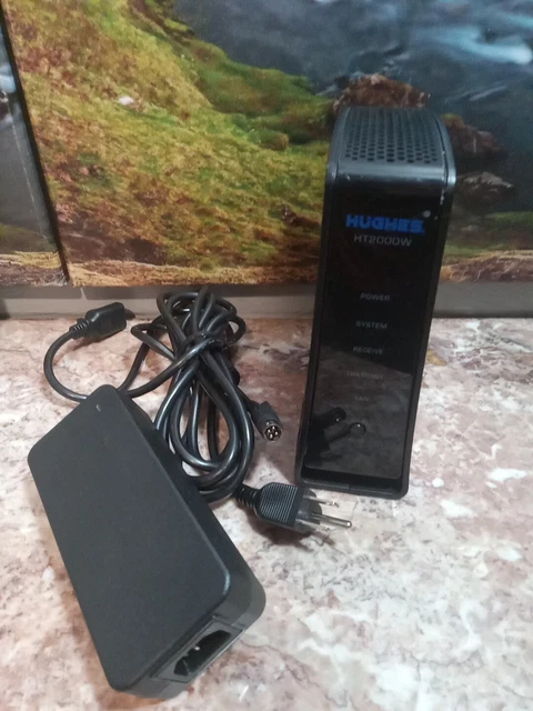 HUGHESNET HT2000W Satellite Dual Band 2.4Ghz-5Ghz Internet Modem Router ...
