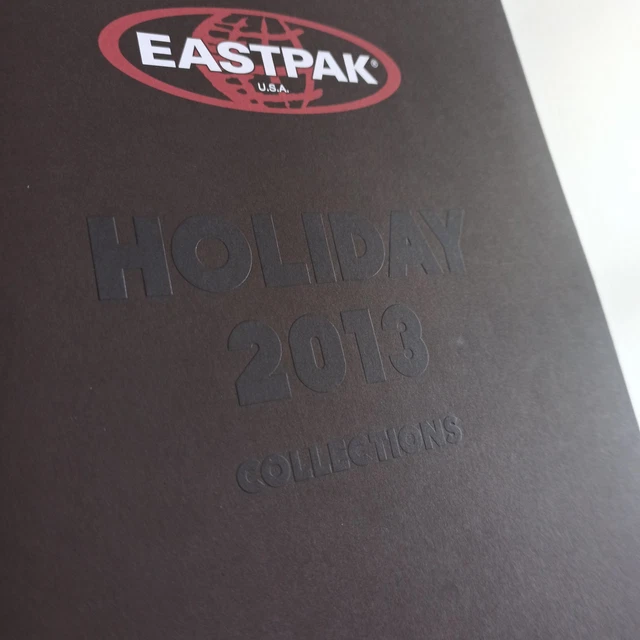 EASTPAK 2013 HOLIDAY Sample Catalog Look Book 91 Pages Used L801 £1.65 ...