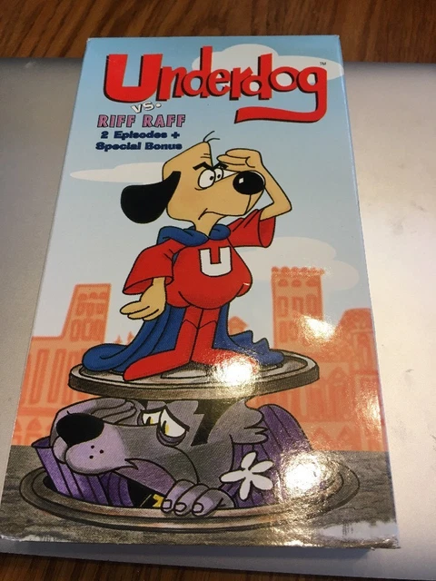 UNDERDOG VS. RIFF Raff (VHS, 2000) EUR 10,04 - PicClick FR