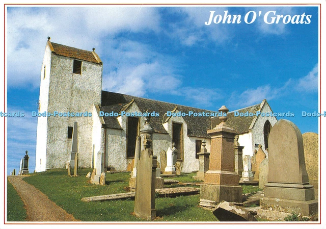 D105110 JOHN O Groats. The most northerly church on mainland Scotland ...
