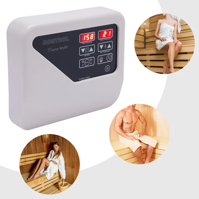 SAUNASTEUERUNG SAUNASTEUERGERÄT FOR 3-9KW Saunaofen Sauna External ...