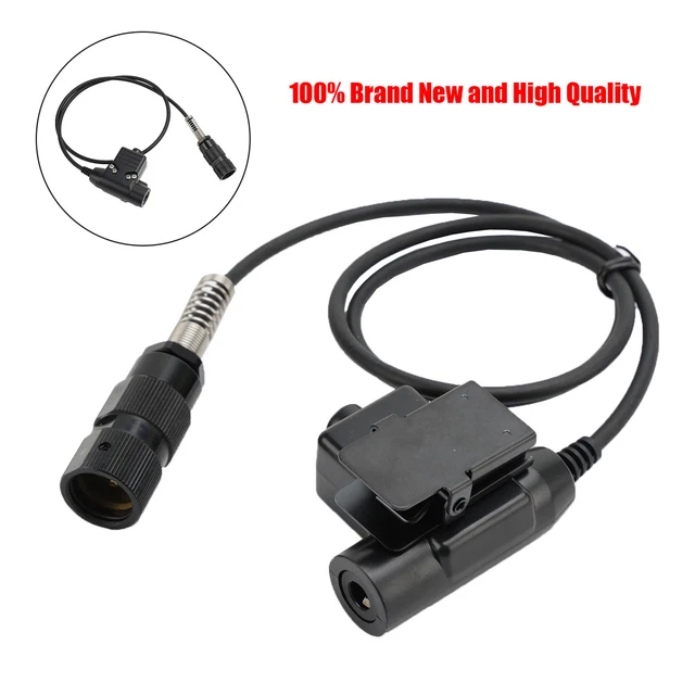 6-PIN ELEMENT U94 PTT Key Switch Connector pour AN/PRC148 PRC152 U329 ...