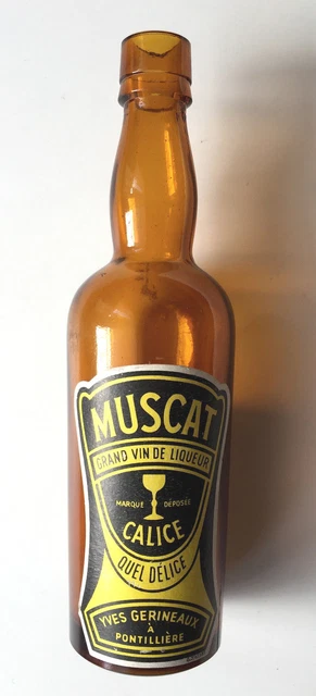 ANCIENNE BOUTEILLE TOPETTE DE MUSCAT CALICE 19 CL YVES GERMINEAUX à ...
