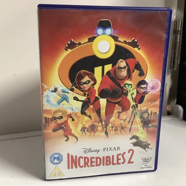 DISNEY PIXAR INCREDIBLES 2 DVD 2018 Cert Pg EUR 0,57 - PicClick IT