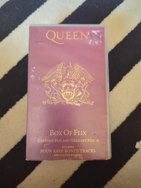 QUEEN - BOX Of Flix (Double Pack) (VHS, 1991) £3.95 - PicClick UK