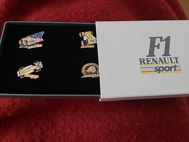 COFFRET DE 4 Pin's F1 Renault Arthus Bertrand TBE, rare EUR 20,00 - PicClick FR