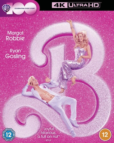 BARBIE (4K UHD Blu-ray) America Ferrera Margot Robbie Kingsley Ben-Adir ...