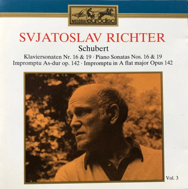 SVIATOSLAV RICHTER FRANZ Schubert Klaviersonaten Nr. 16 & 19 · Impromptu As-dur EUR 6,99 ...