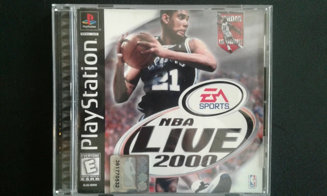 NBA LIVE 2000 PS1 Complete, Tested, Sanitized, Adult Owned, Free Ship ...