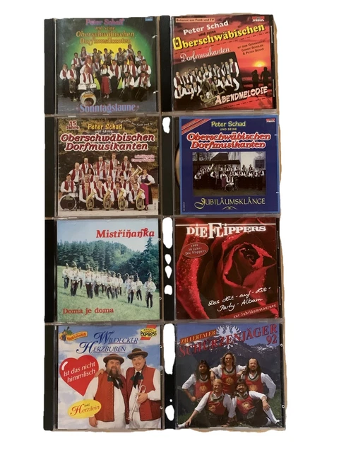 CD-SAMMLUNG BLASMUSIK/SCHLAGER PETER Schad, Zillertaler Schürzenjäger ...