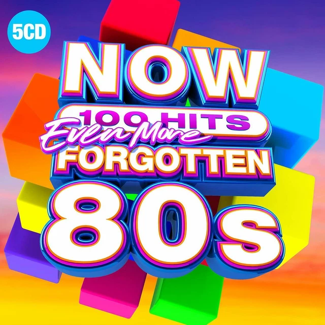 NOW 100 HITS Even More Forgotten 80s New 5CD - Released 15/11/2019 EUR ...