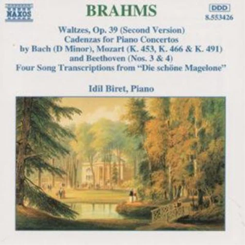 JOHANNES BRAHMS WALTZES / Cadenzas / Four Song Transcriptions from 'Die ...