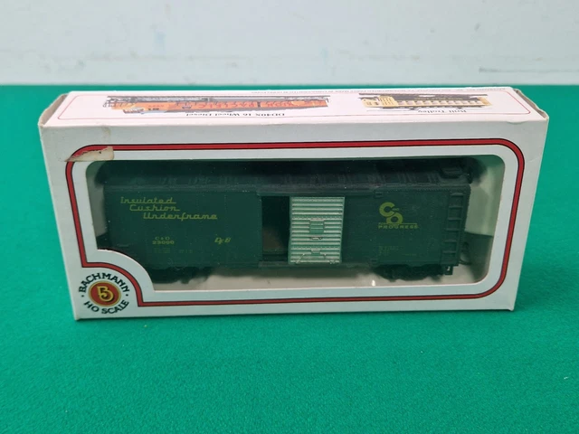 BACHMANN 70000 HO Gauge C&O Model Railway 41' Steel Box Car Wagon £9.99 ...