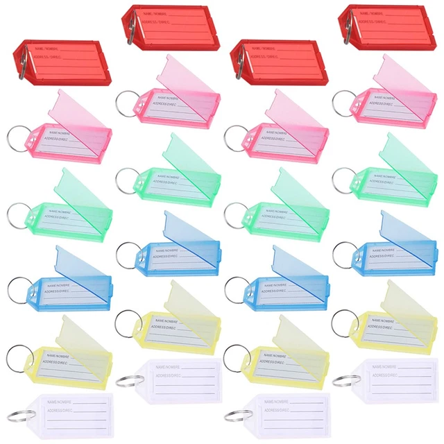 60 PCS TRAVEL Tag Key Label Tags Labels Luggage Name for Suitcases $28. ...