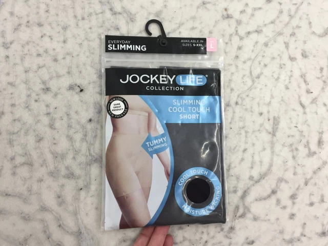 Jockey Life Collection Womens L Slimming Cool Touch Short Everyday