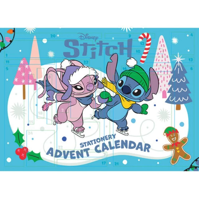 LILO & STITCH Calendario dell'Avvento 2026 Disney Stitch Stationary EUR ...