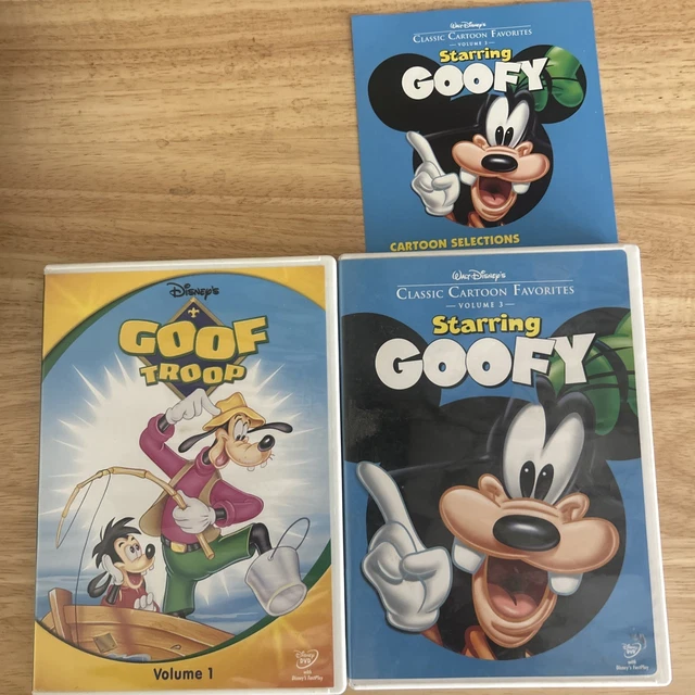 WALT DISNEYS CLASSIC Cartoon Favorites Starring Goofy & Goof Troop (DVD ...