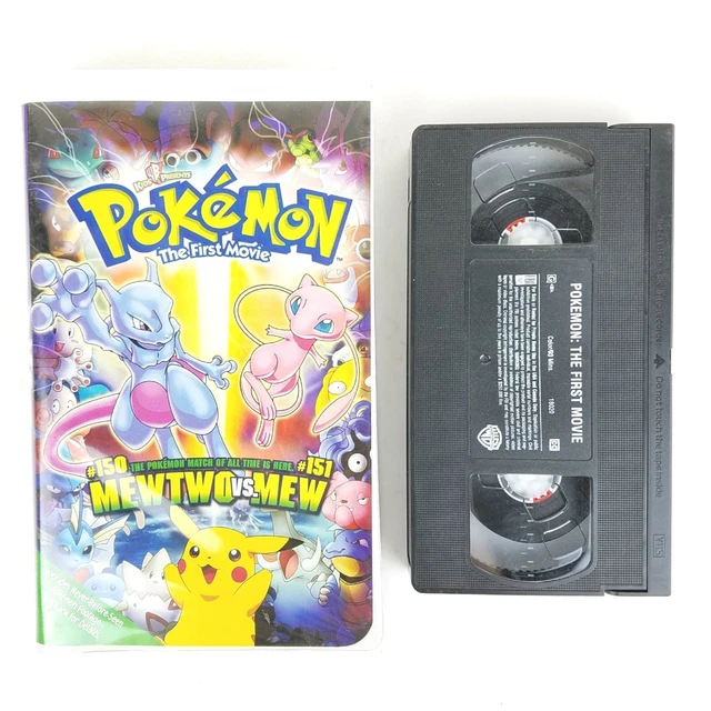POKÉMON LE PREMIER film : Mewtwo Strikes Back (VHS, 2000, Clamshell ...