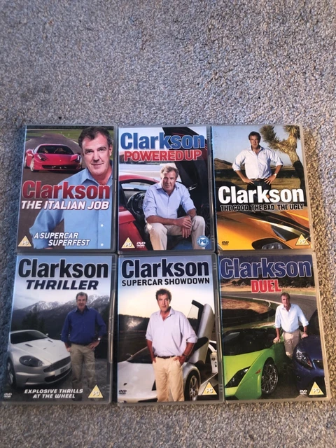 6X JEREMY CLARKSON DVDs Top Gear in Good Condition £1.68 - PicClick UK