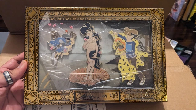 PINNY ARCADE BIRTH of Gabe 25th Anniversary PAX Framed Pin Set LE250 ...