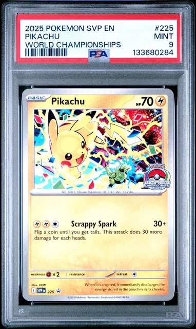 2025 POKEMON SVP En-Sv Black Star Promo World Championships #225 ...