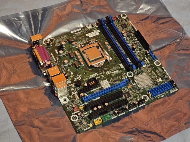 INTEL DQ87PG LGA1150 DDR3 micro-ATX Motherboard with i5 4670K CPU £16. ...