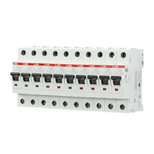 ABB SICHERUNGSAUTOMAT SET B16 S201-B16 Leitungsschutzschalter 1-polig 10er Pack EUR 26,49 ...