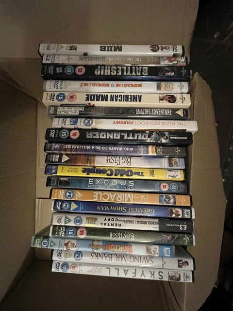 DVD BUNDLE(19DVDS) ,INCLUDES U,PG 12 And 15 Age From Minions To Skyfall ...