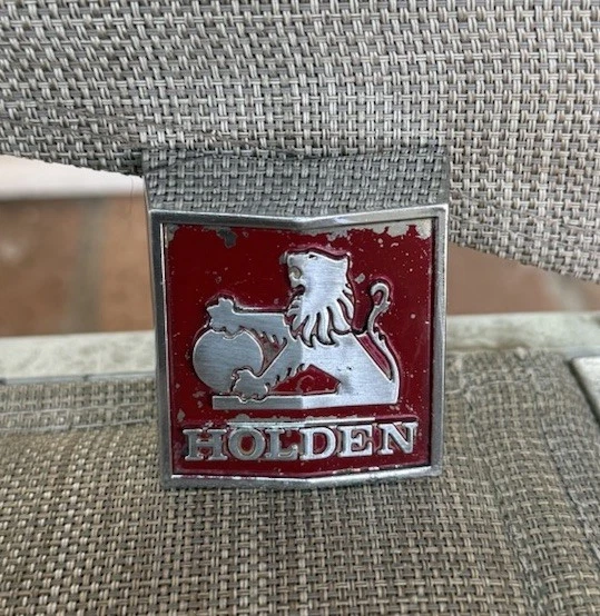 HOLDEN 1978-80 VB Commodore Sle-Sl Genuine Chrome Lion Bonnet Badge! Gm ...