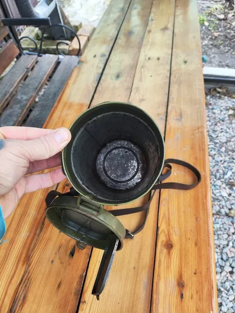 GERMAN GAS MASK tube. Wehrmacht 1936-1945. WWII WW2 £125.02 - PicClick UK