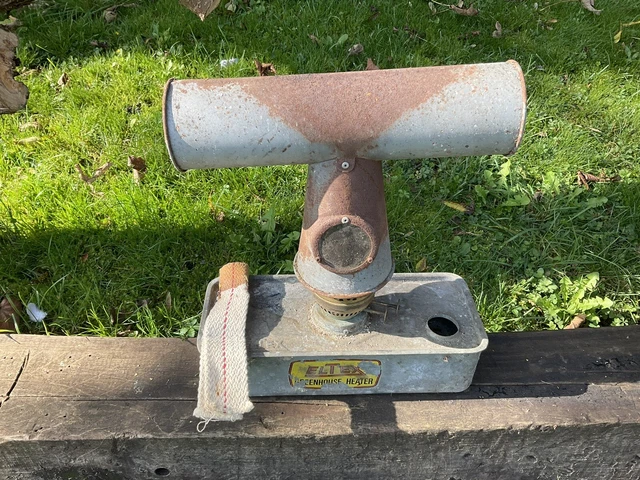 GREENHOUSE HEATER PARAFFIN Eltex with New Wick £9.99 - PicClick UK