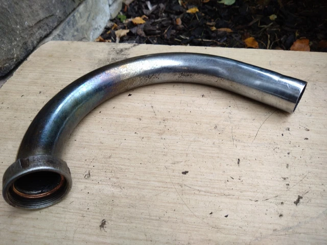 BSA BANTAM D7/10 Exhaust Down Pipe With Clamp £26.50 - PicClick UK