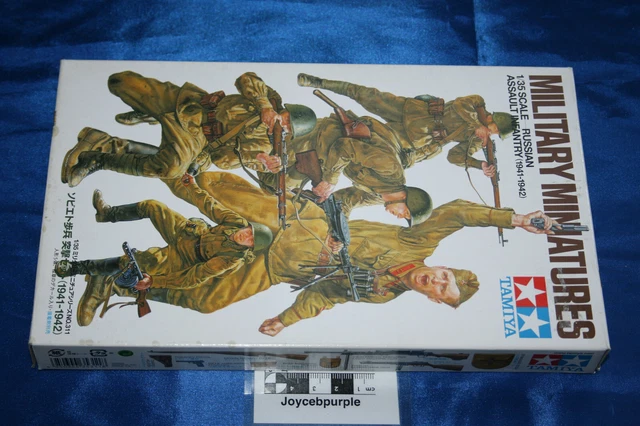 FIGURINES TAMIYA RUSSIAN Assault Infantry (1941-1942) Kit maquette ...