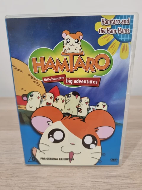 HAMTARO LITTLE HAMSTERS Big Adventures 1.2 DVD Region 4 PAL Anime Ham ...