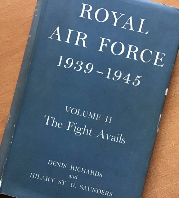ORIGINAL WW2 BRITISH Military History Book: Royal Air Force, 1939-1945 ...