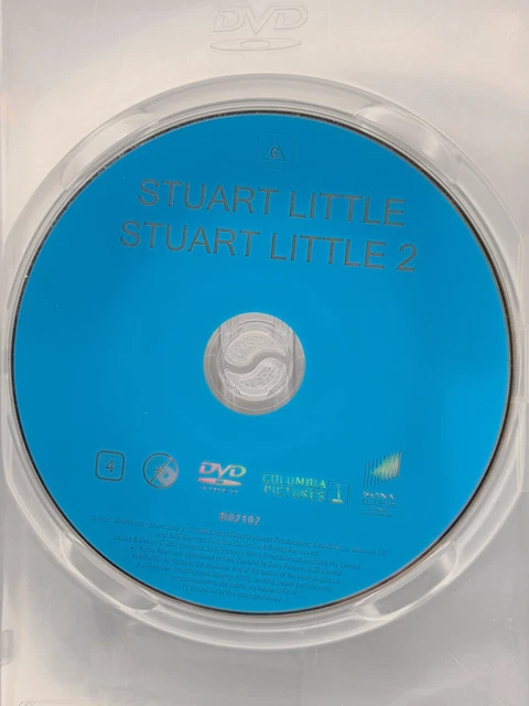 STUART LITTLE / Stuart Little 2 DVD - DISC ONLY comes in case but has ...