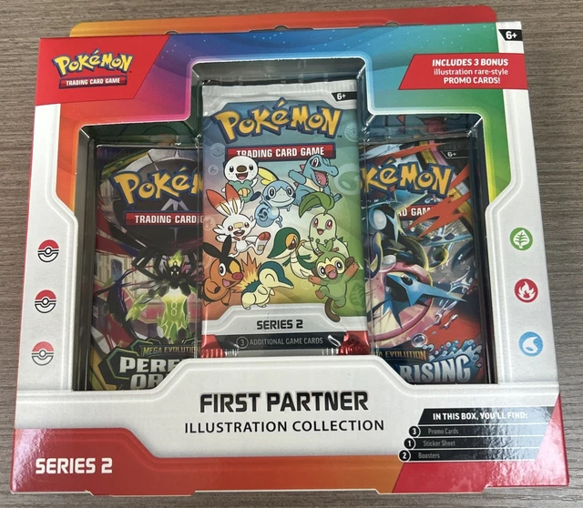 POKÉMON FIRST PARTNER Illustration Collection Series 2 £49.99 - PicClick UK