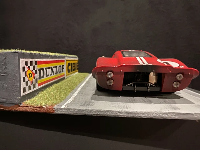 CODEX DIORAMA FINISH Line FORD GT40 MK4 1967 #1 WINNER SHELBY EUR 129 ...