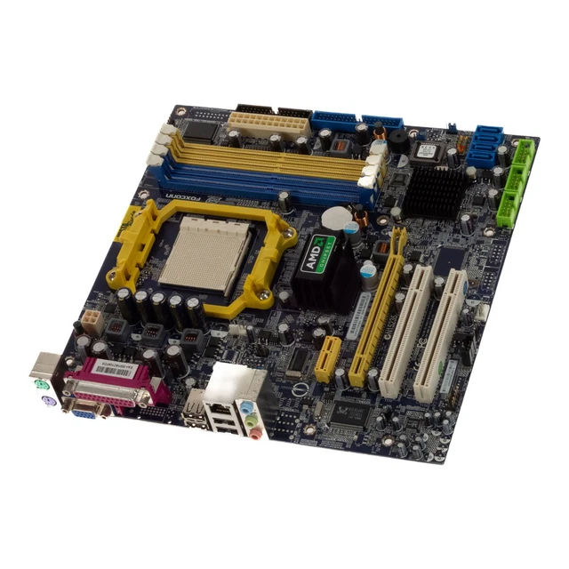 MOTHERBOARD FOXCONN A690VM2MA-RS2H Socket AM2 DDR2 Pcie PCI Matx £52.90 ...