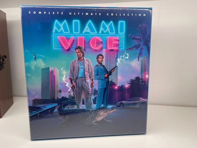 MIAMI VICE COMPLETE Ultimate Collection 35 Blu-Ray Box Neu OVP uncut ...