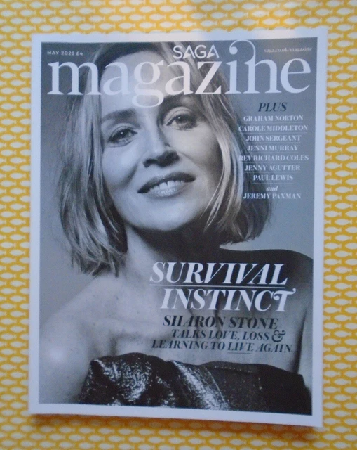 SHARON STONE JENNY Agutter Graham Norton Saga magazine 2021 EUR 2,38 ...