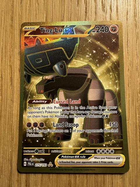 TING-LU EX GOLD 275/193 - Paldea Evolved -English Pokemon TCG. $3.00 ...