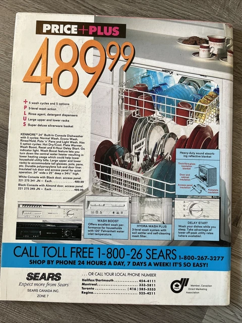 VINTAGE SEARS 1994 Special Edition Catalog Fashion Electronics ...