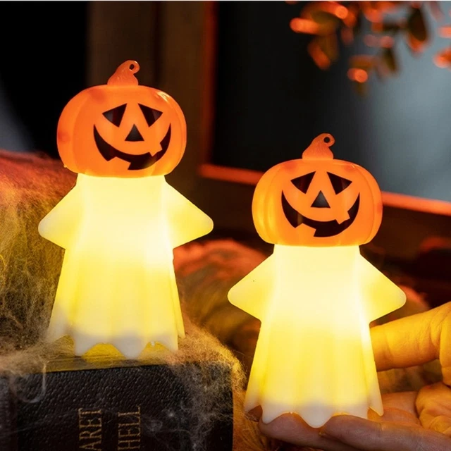 PUMPKIN HEAD LIGHT Flameless Decoration for Party Festival £5.93 ...