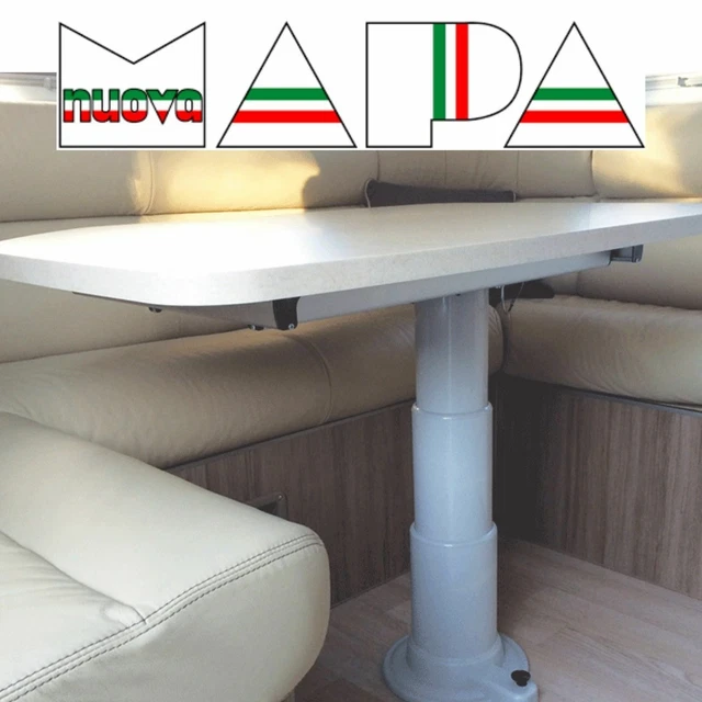 NUOVA MAPA ADJUSTABLE Telescopic Table Leg 330mm to 710mm Caravan RV ...